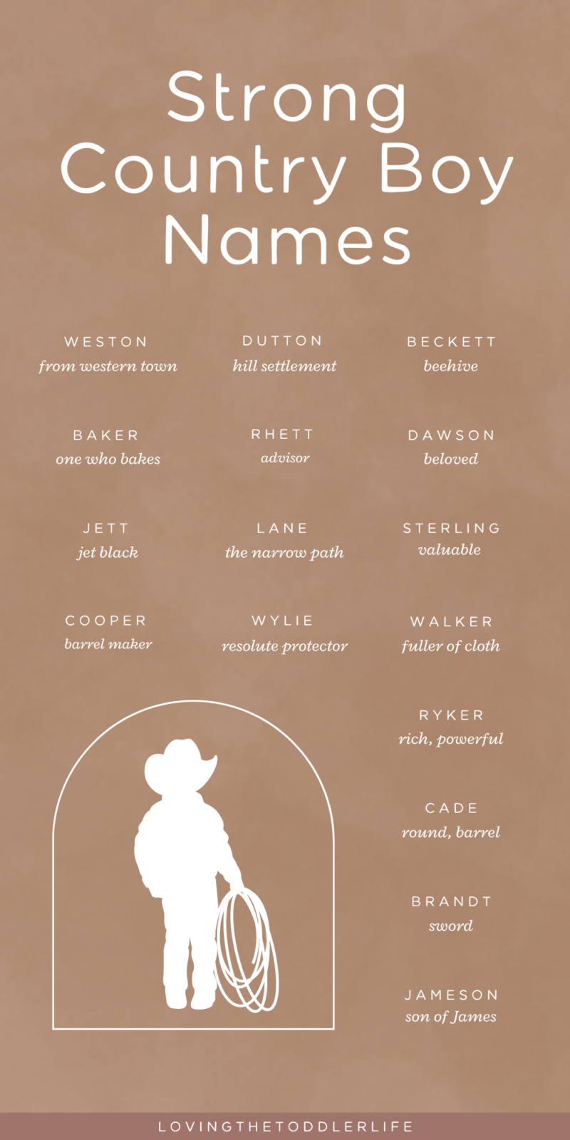 The Best Country Western Baby Names