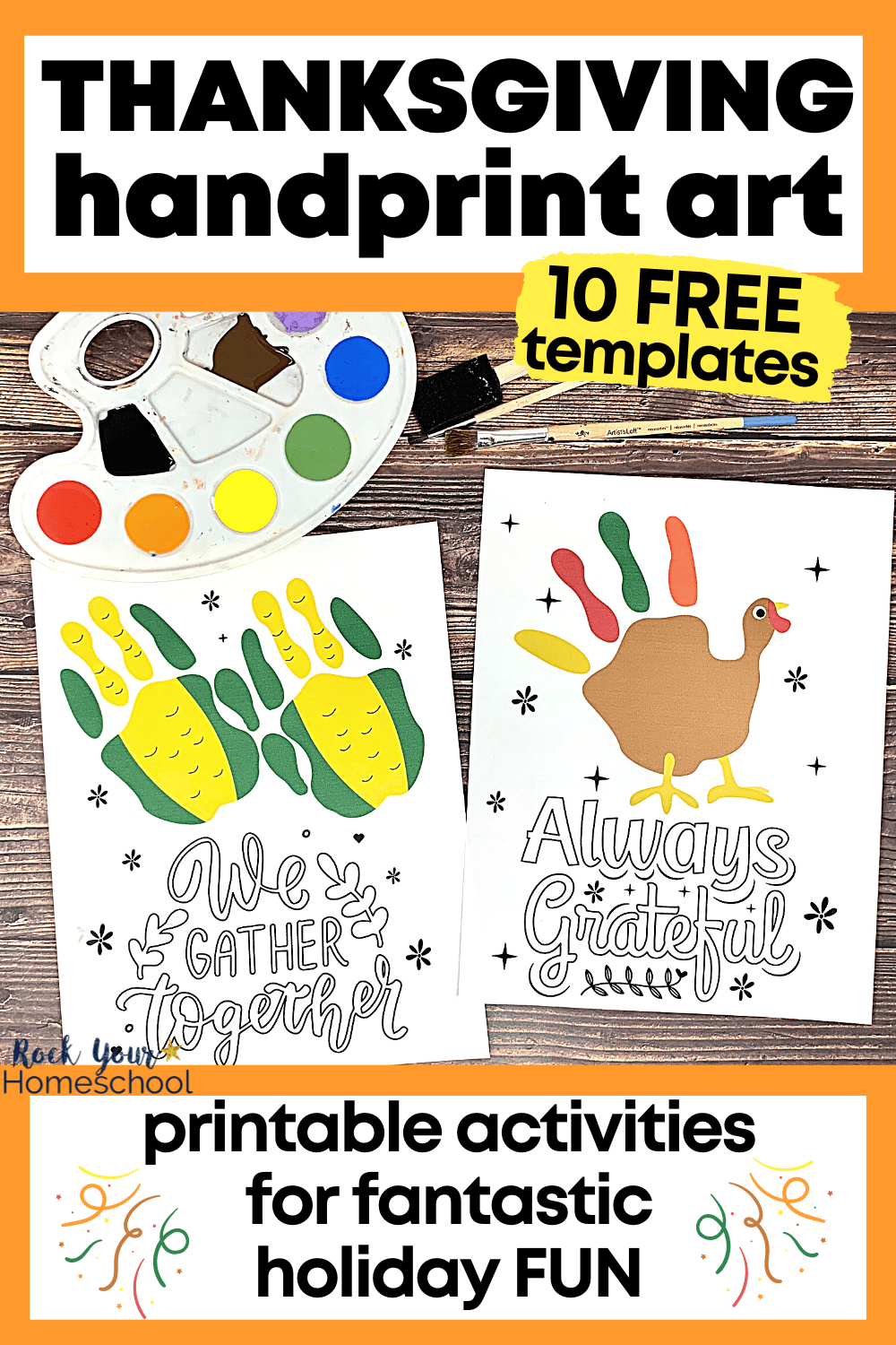 22 Easy Festive Fall & Thanksgiving Toddler Crafts And Activities