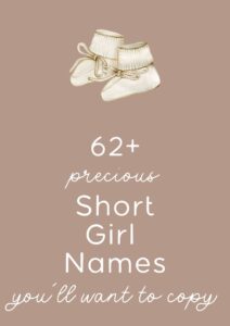 61+ Sweet And Short Girl Names